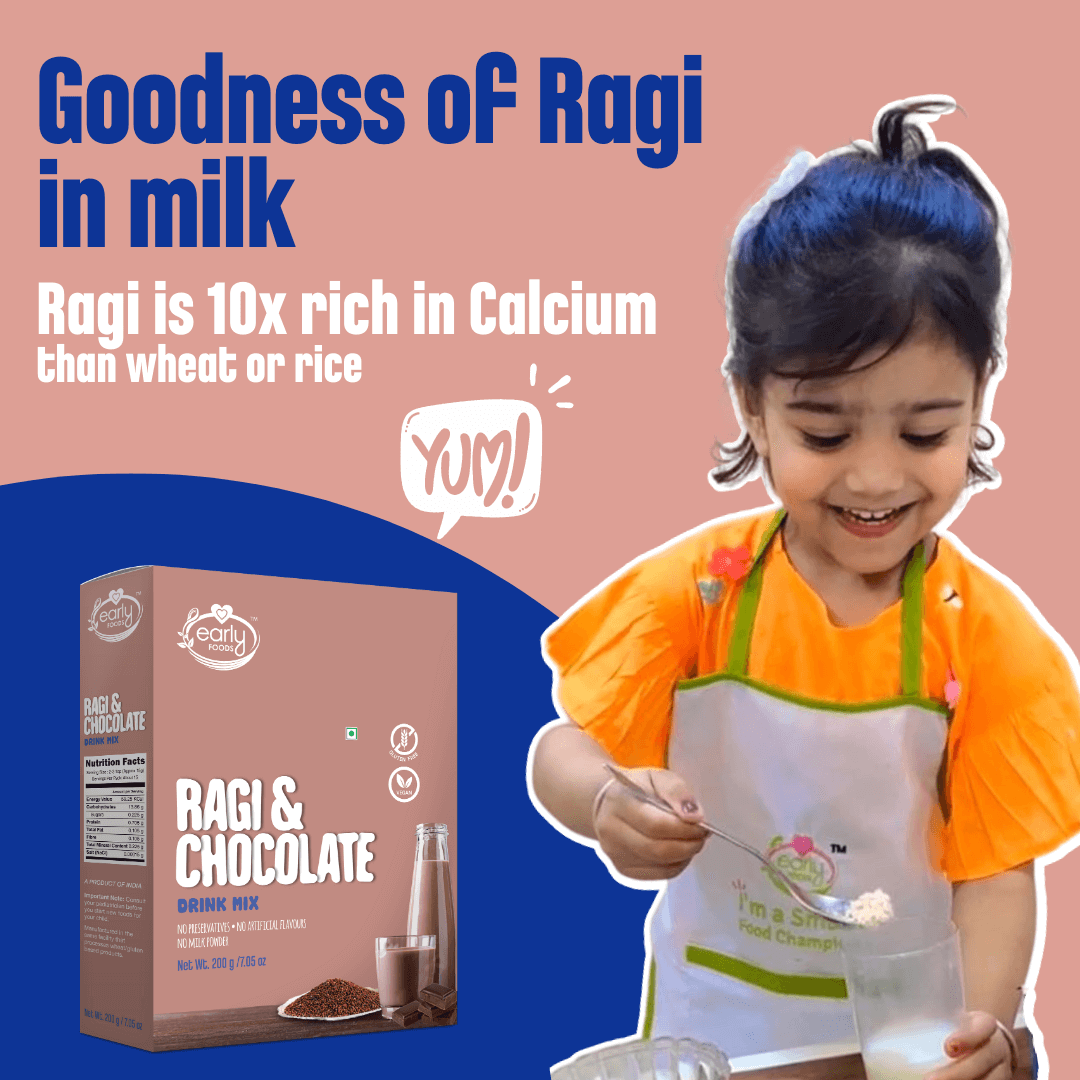 Buy Ragi Chocolate Drink Mix | Early Foods
