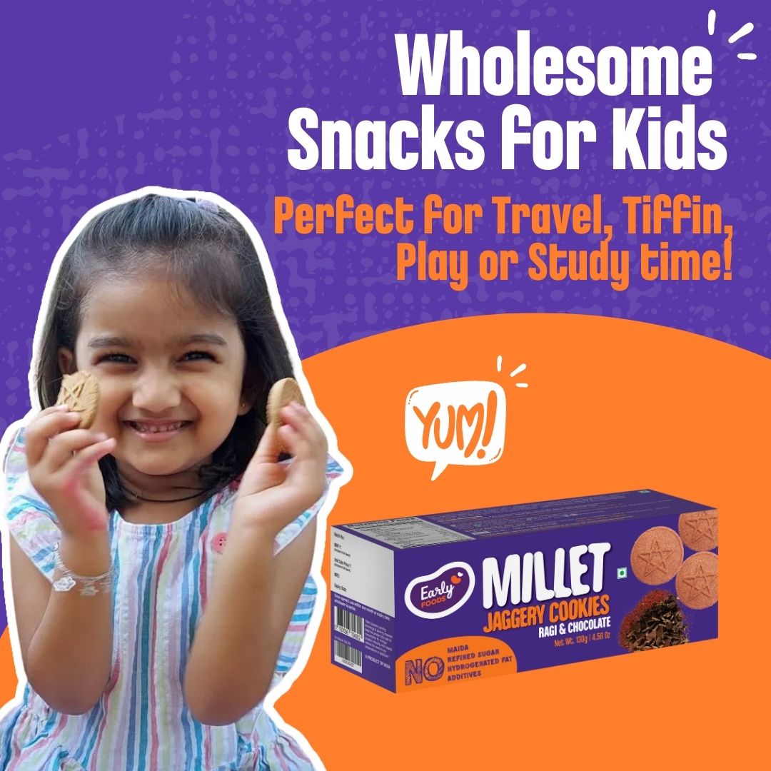 Buy Ragi Chocolate & Dry Fruits Biscuits | Finger Foods for Toddlers ...