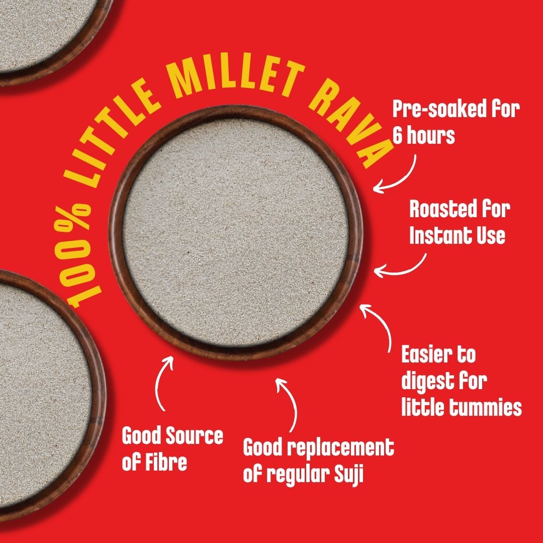 Buy Early Foods Millet Rava | Pre-soaked, Dried and Roasted – Early ...