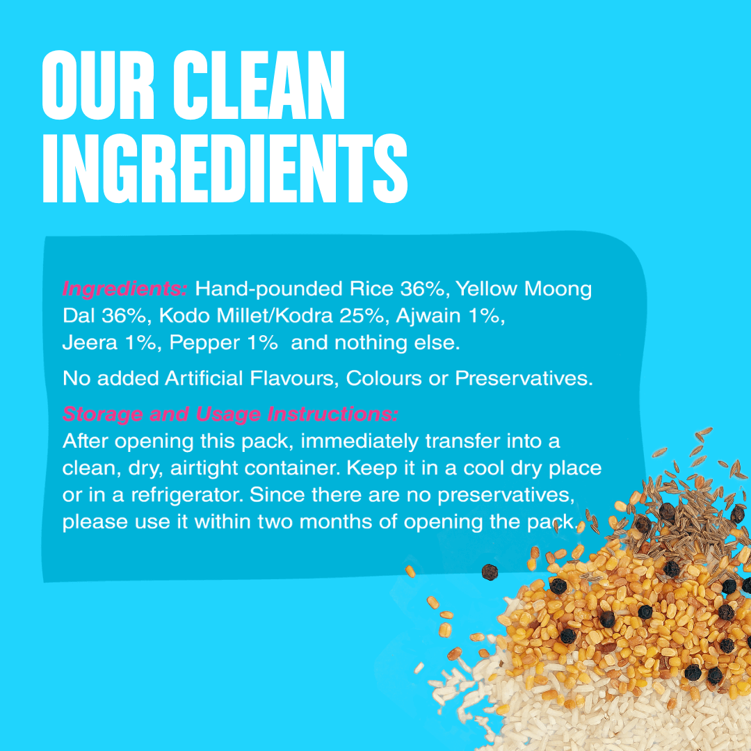 Buy Rice & Moong Khichdi mix | Early Foods