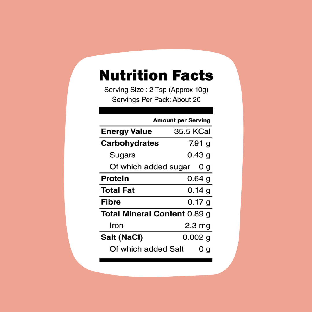 Dry Dates Powder | Natural Sugar Subsitute | Early Foods