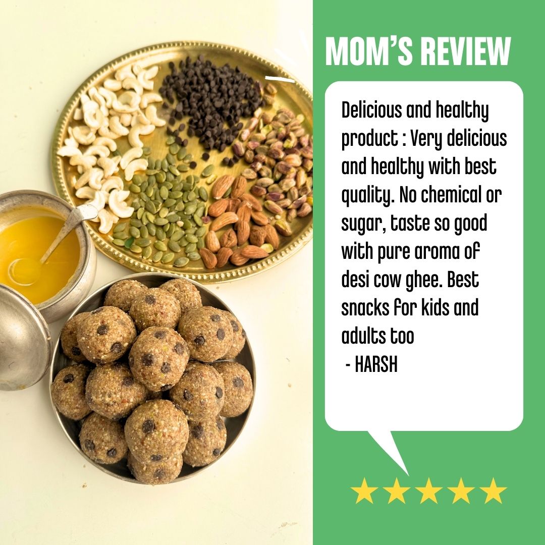 Dry Fruit Choco Chip Ghee Laddoos | Ghee Laddoos | Early Foods – Early ...