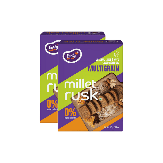 Millet Rusks – Early Foods India