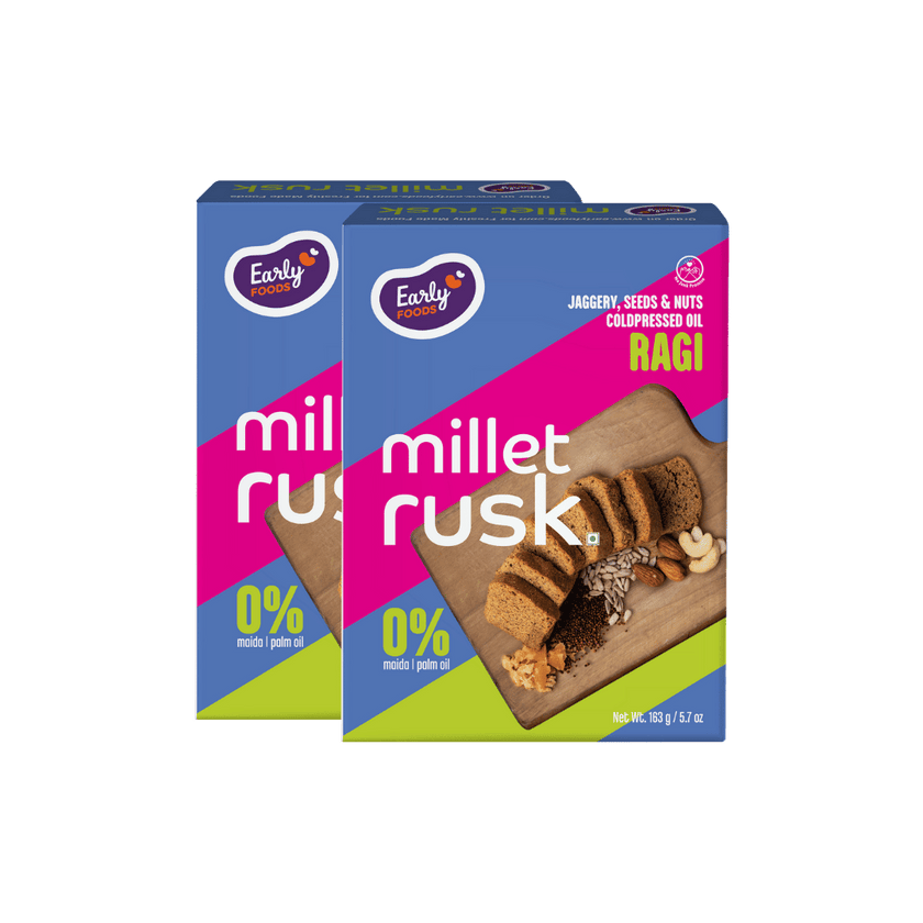 Millet Rusks – Early Foods India